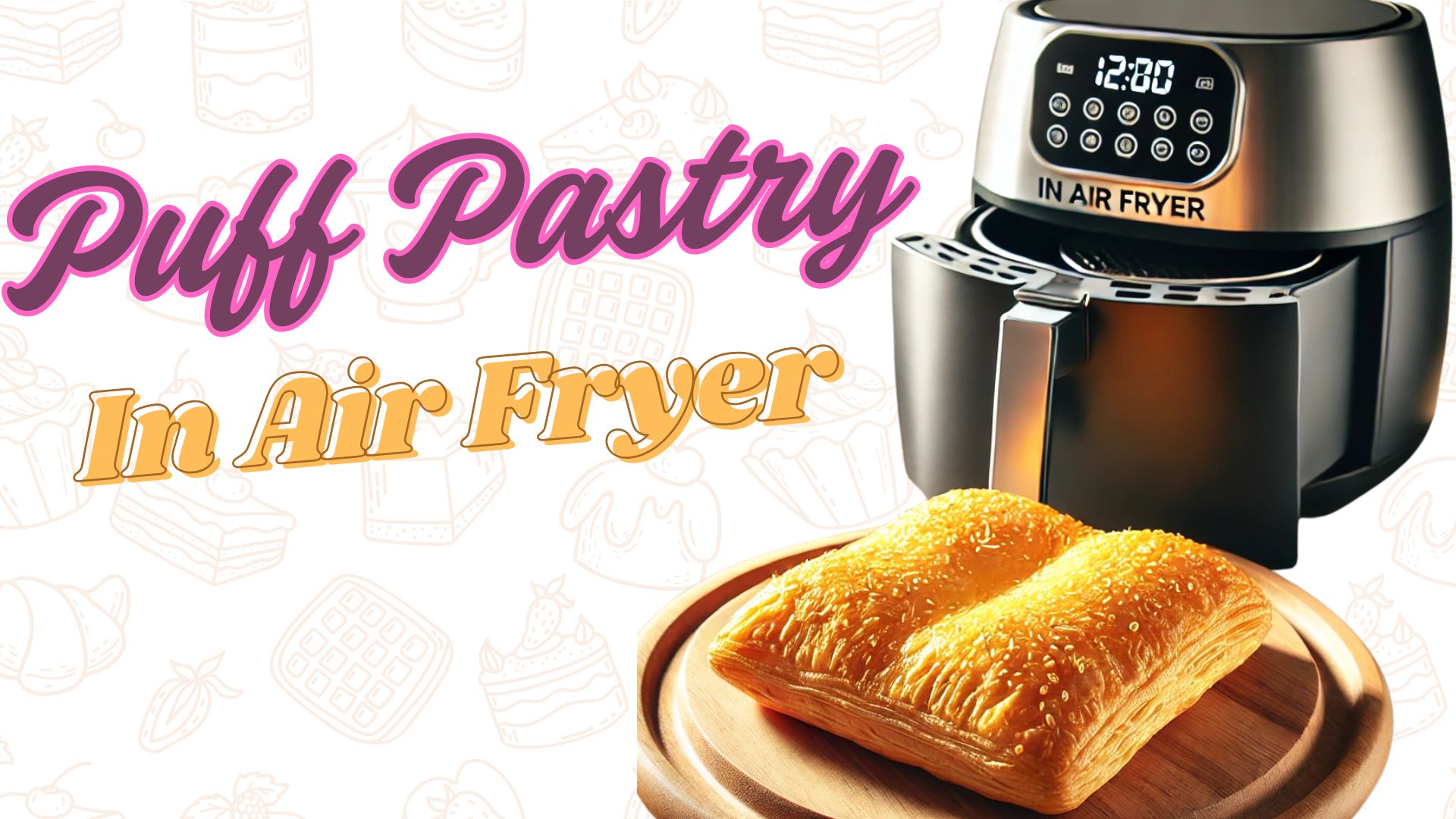 Puff Pastry in Air Fryer | What Temprature to Cook it?